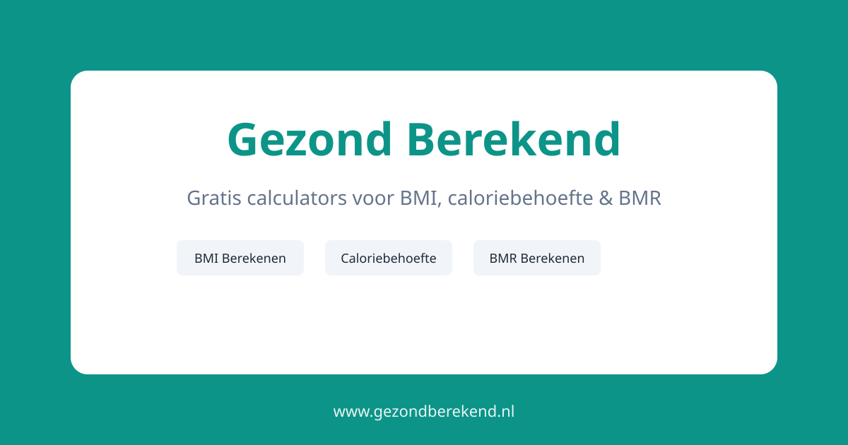 BMI Kind Berekenen - BMI Calculator voor Kinderen | Gezond Berekend
